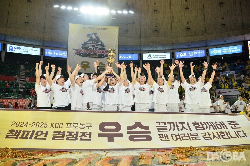프로농구 창원LG세이커스, 창단 첫 챔피언결정전 우승
